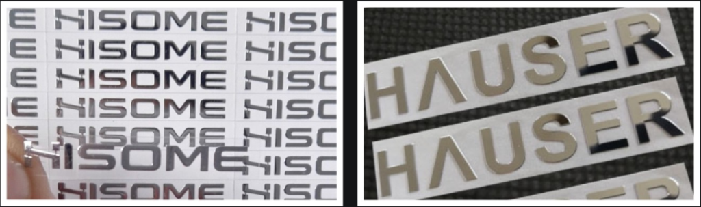 Custom car 3D stickers Custom 3D car stickers manufacturer